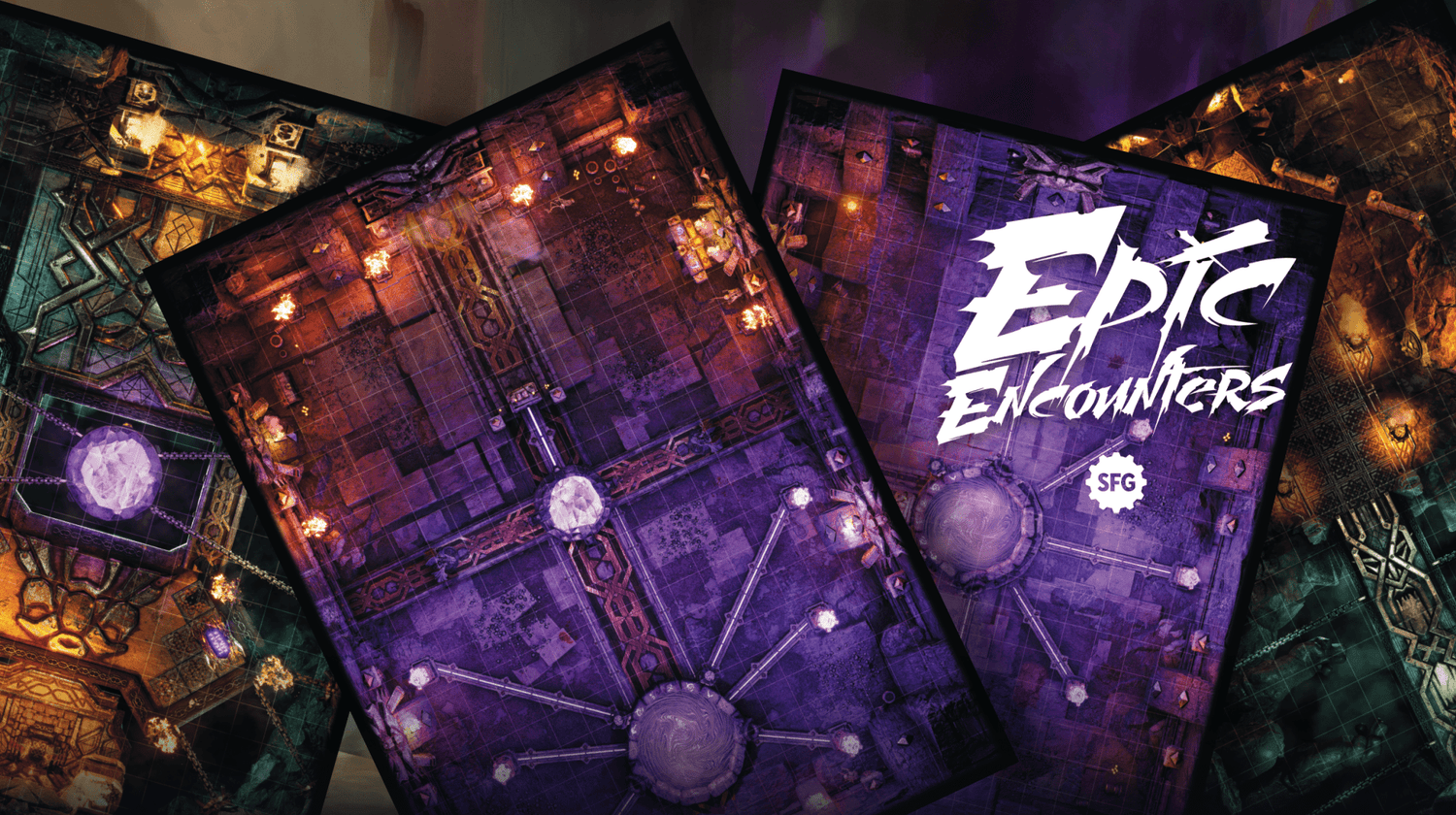 RPG Battle Maps - Epic Encounters: Demon & Duergar