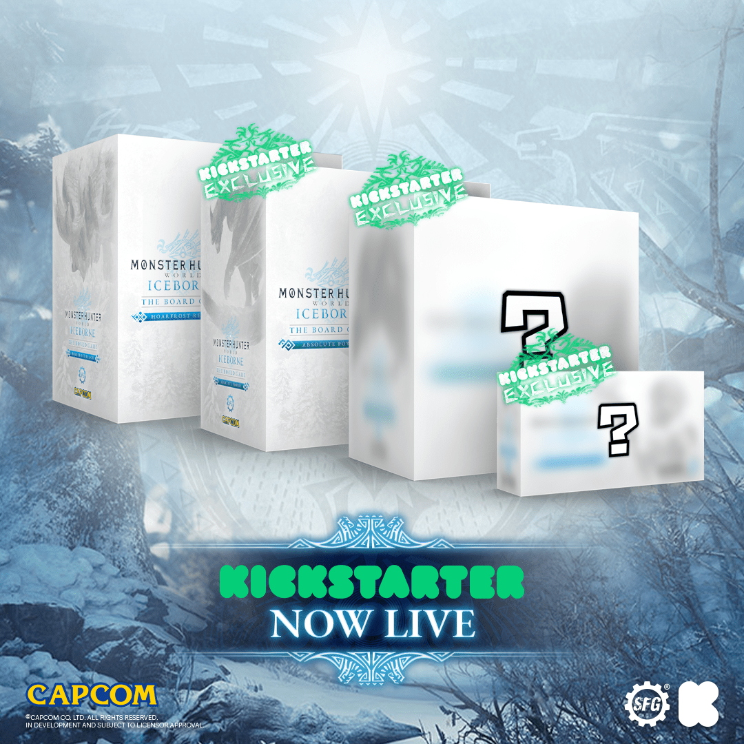 MHW Iceborne Campaign Launch & Exclusive Kickstarter Partnership Annou