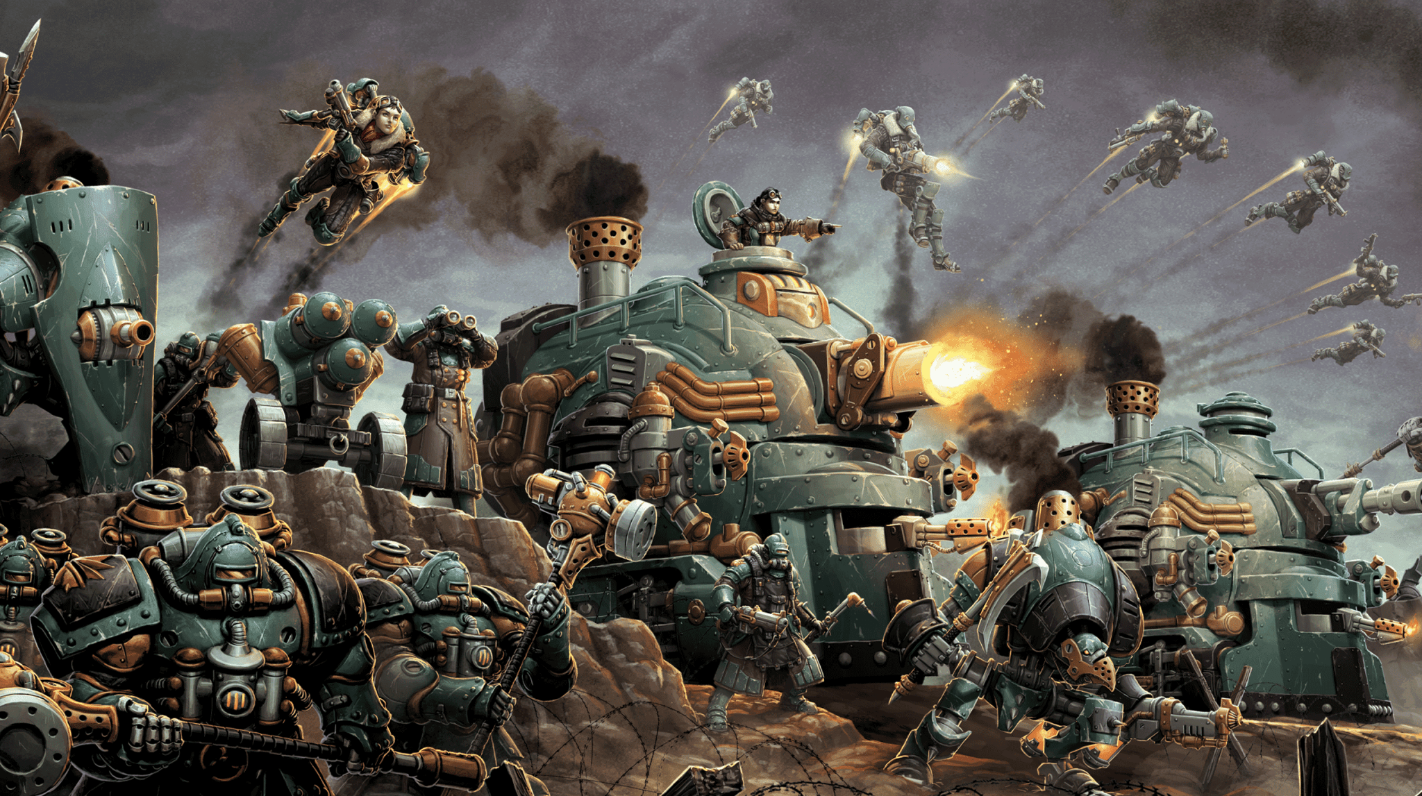 Alchemy returns to the Iron Kingdoms — Crucible Guard are back