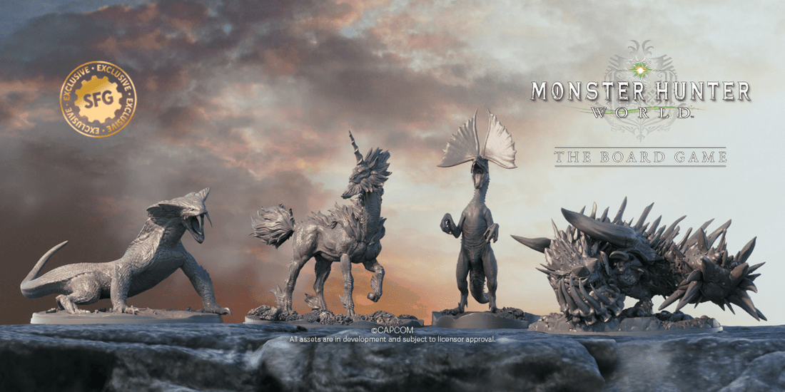 Monster Hunter World Official Board Game & Expansions