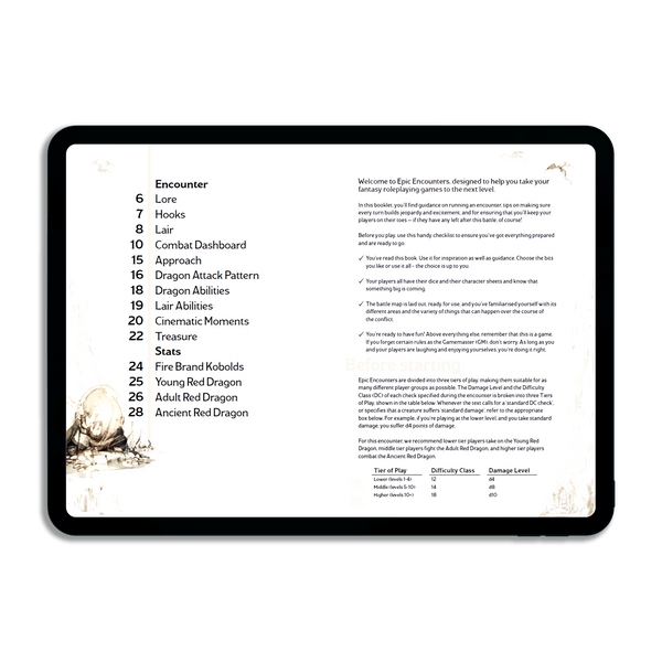 Epic Encounters: Lair of the Red Dragon (PDF) – Steamforged Games