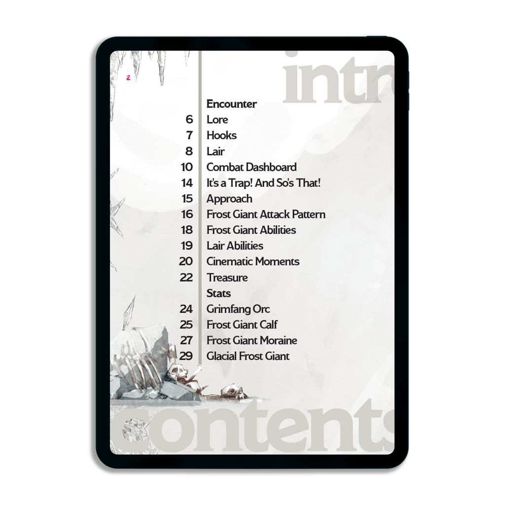 Epic Encounters: Caverns of the Frost Giant (PDF)