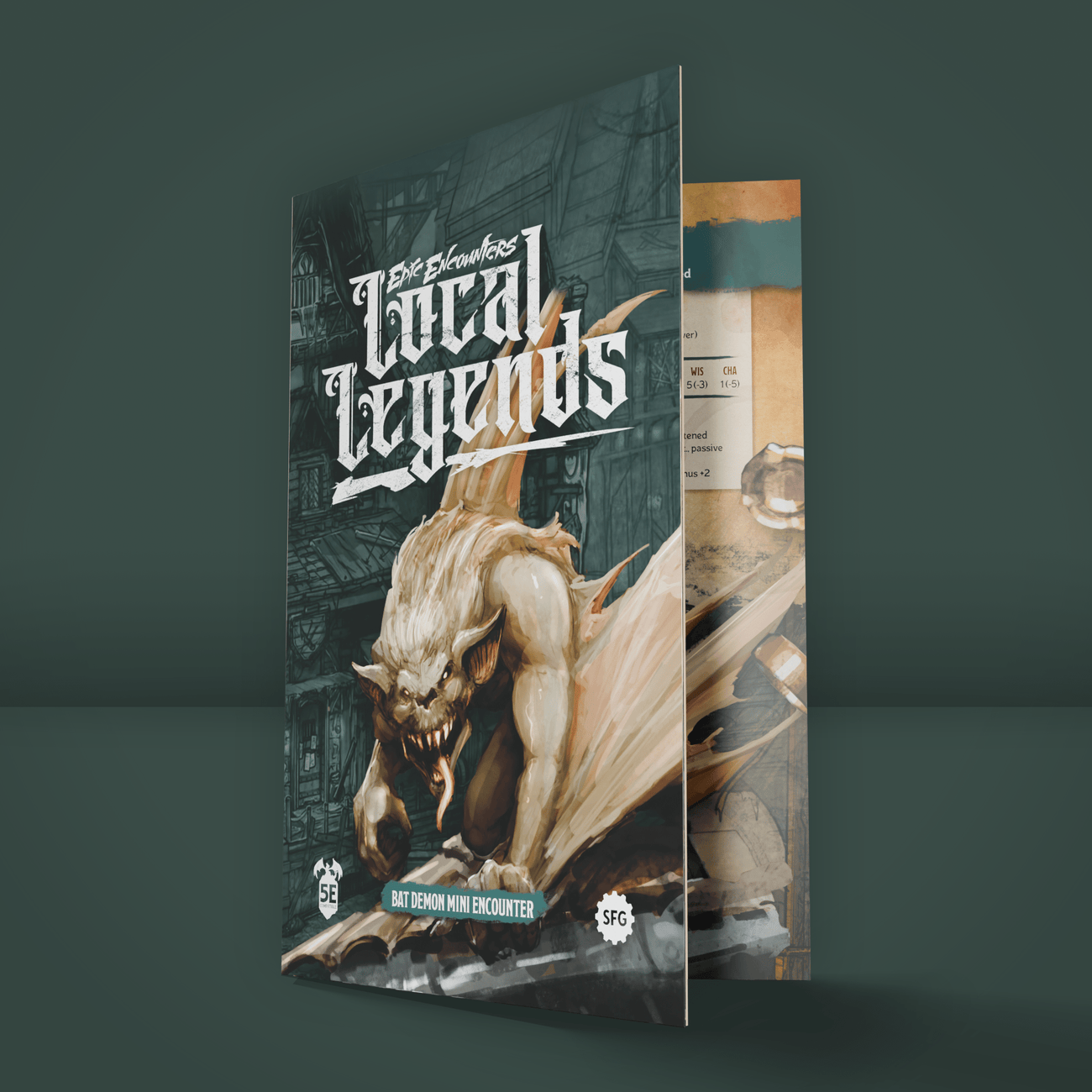 Epic Encounters: Local Legends - Bat Demon (Diaemus)