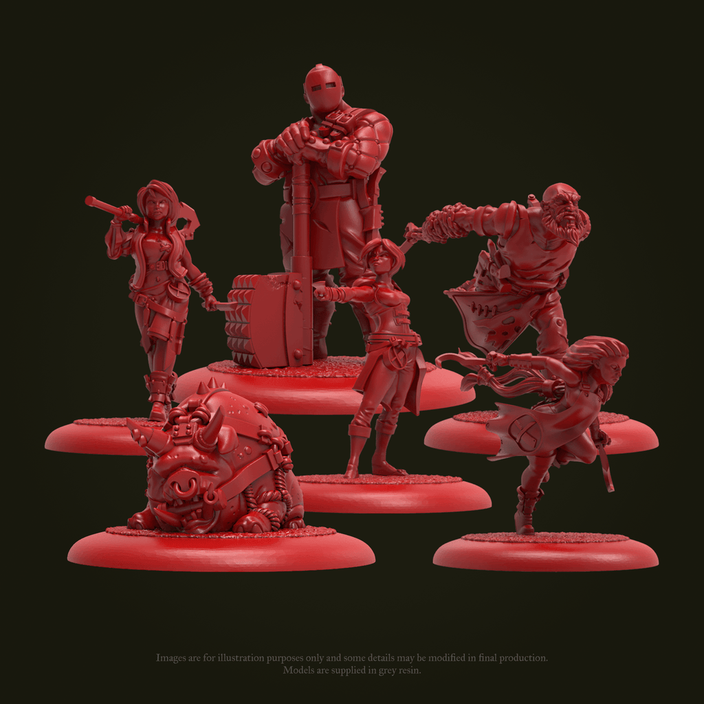 Guild Ball - The Butchers: The Scarlet Circle - steamforged.com