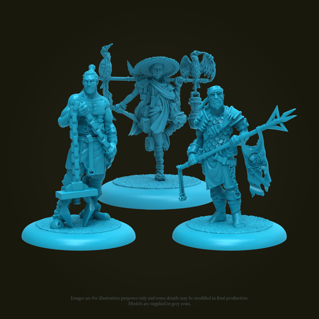 Guild Ball - The Fishermans Guild: Bench - steamforged.com