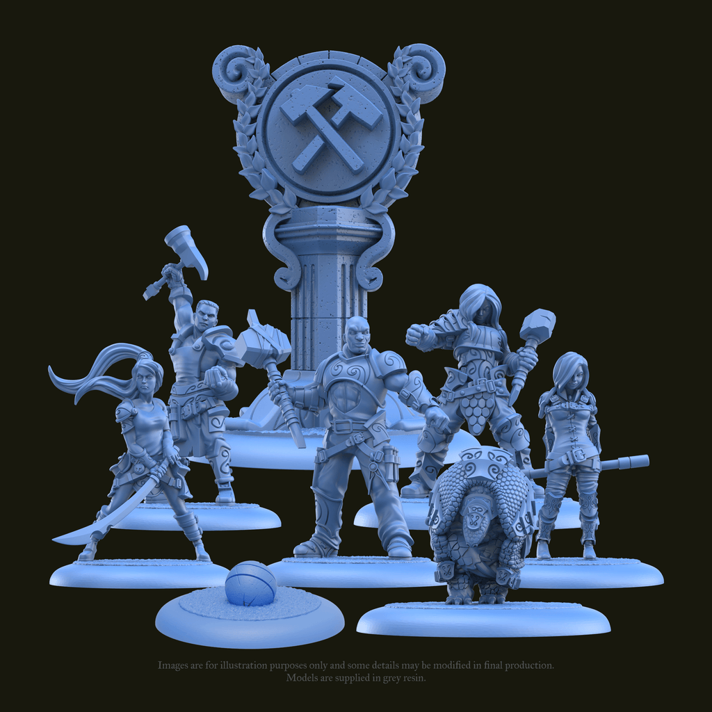 Guild Ball - The Masons: Punshing March - steamforged.com