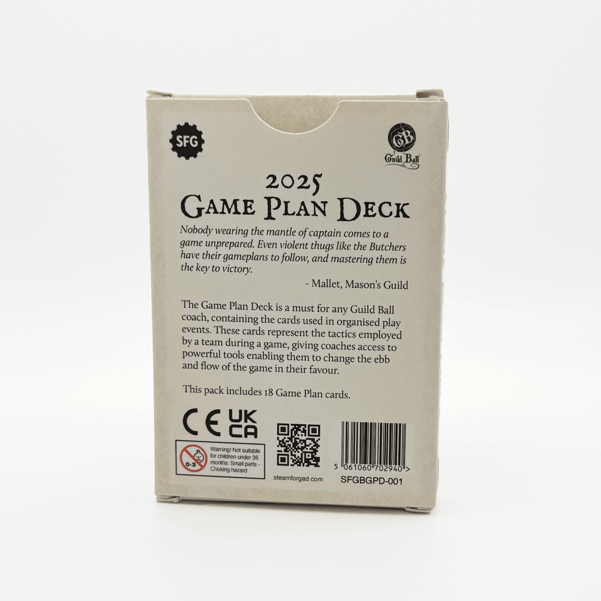 Guild Ball: Game Plan Deck 2025