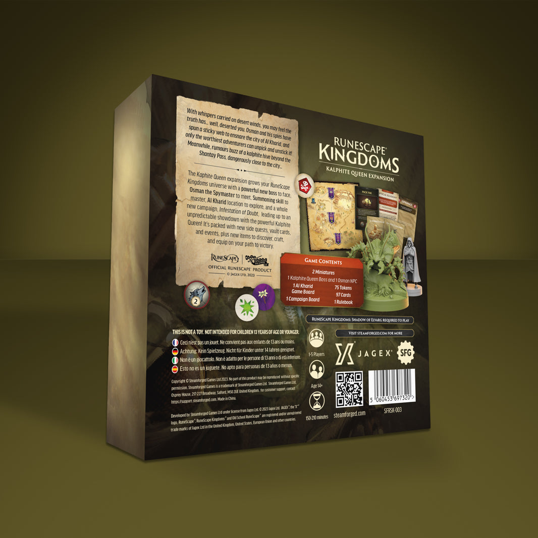 Runescape Kingdoms Board & RPG Games | Steamforged Games
