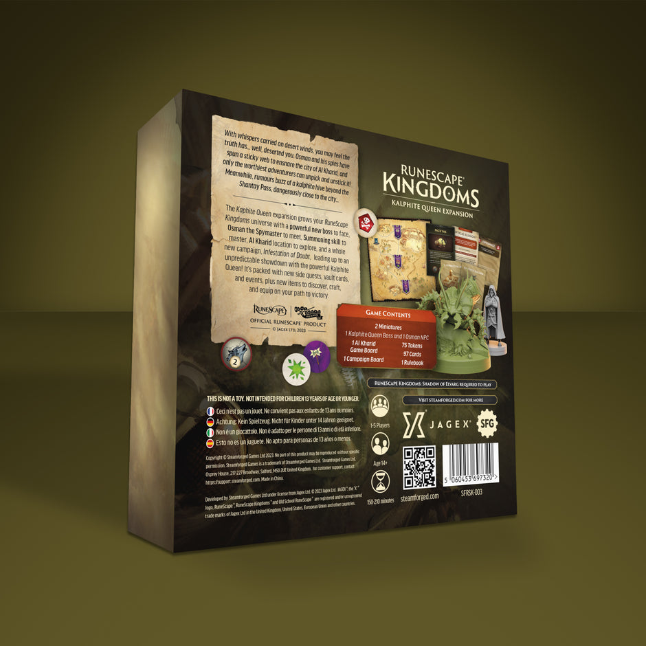 Runescape Kingdoms Board & RPG Games | Steamforged Games