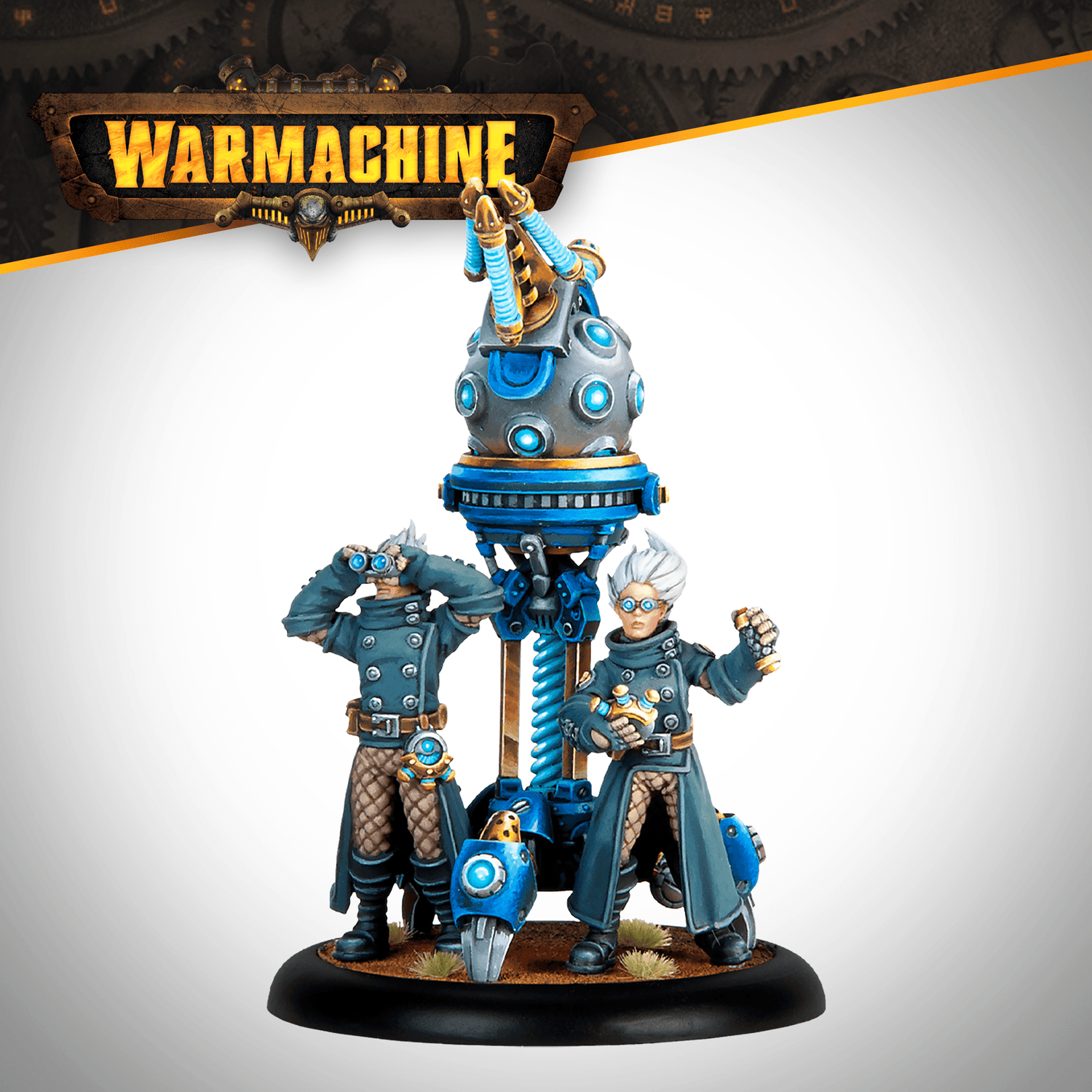 Warmachine: Cygnar Storm Forge Command Cadre