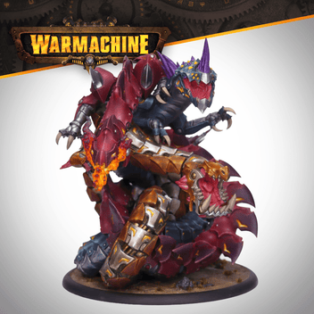 Warmachine: Trikhymaerax Shadowflame Shard Gargantuan