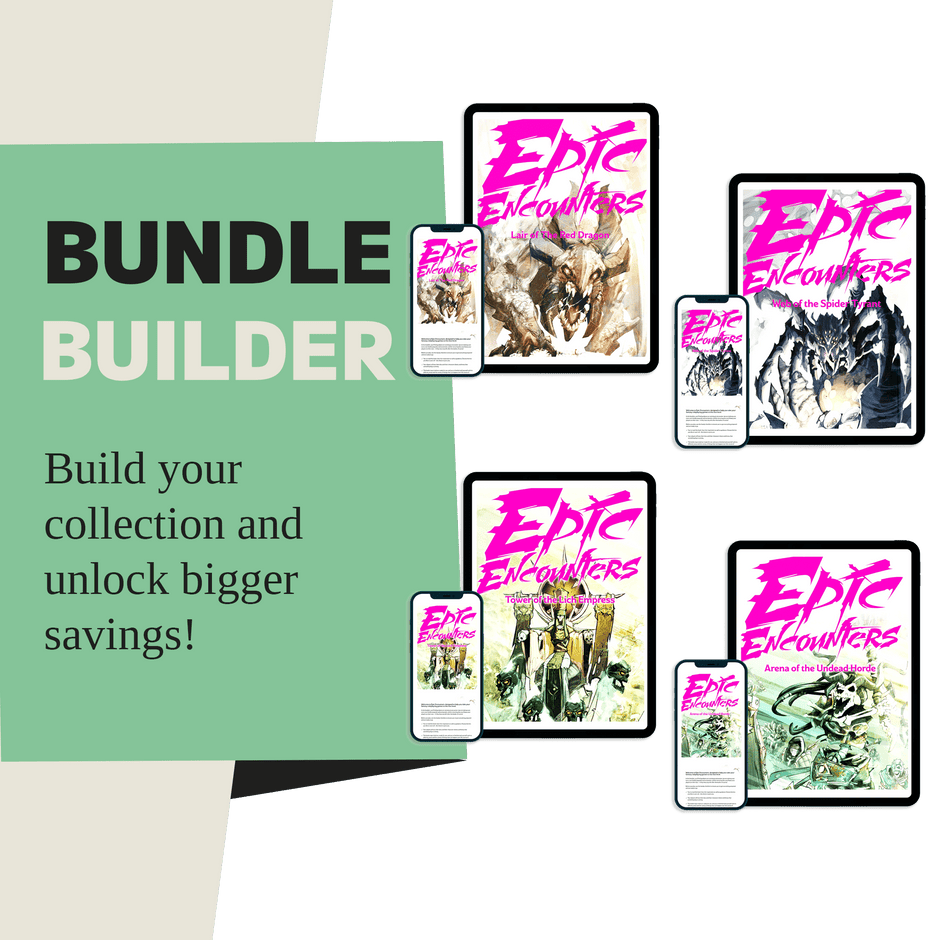 Epic Encounters RPG Battle Boxes - 5E - For new or existing campaigns