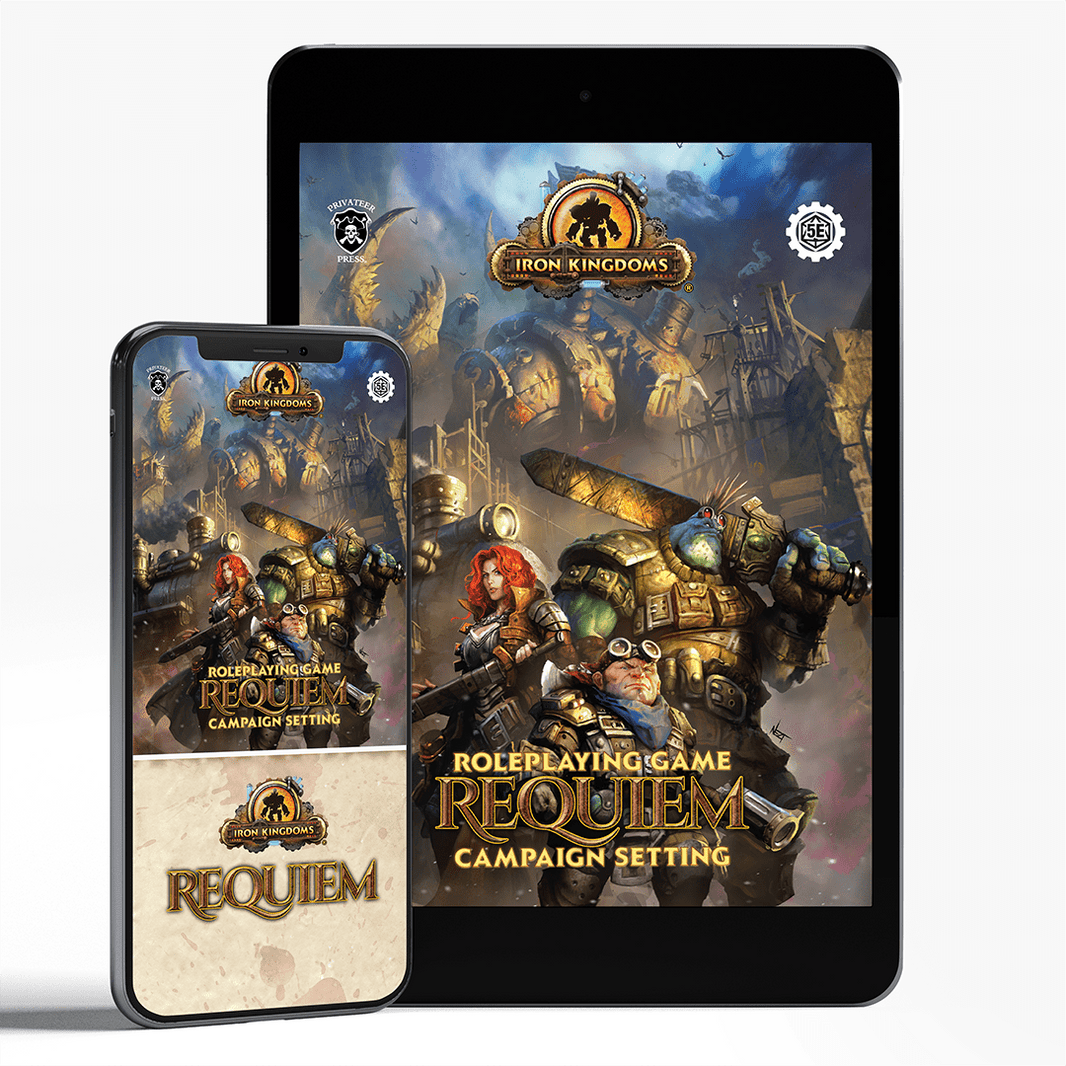 Iron Kingdoms RPG Books and Downloadable PDFs