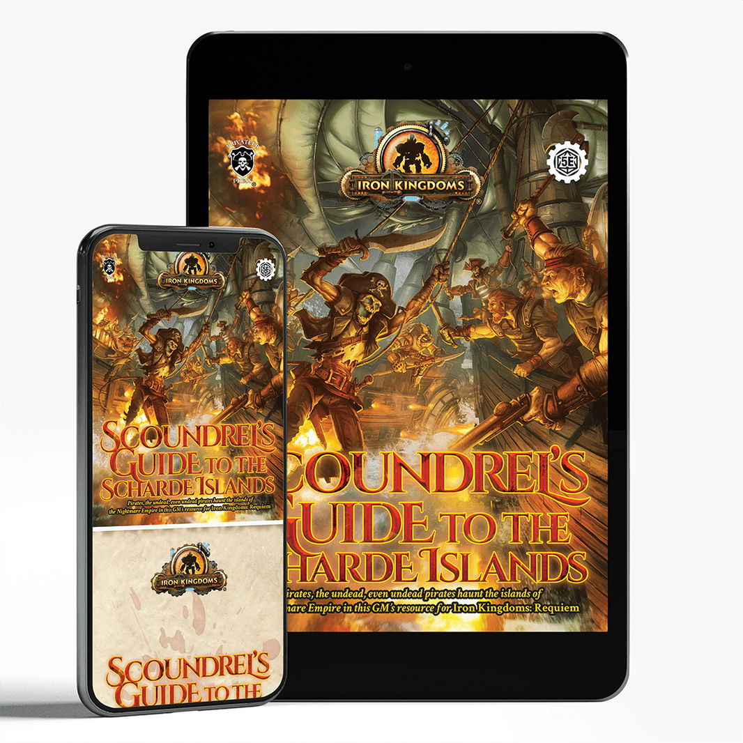 Iron Kingdoms RPG Books and Downloadable PDFs | Steamforged Games