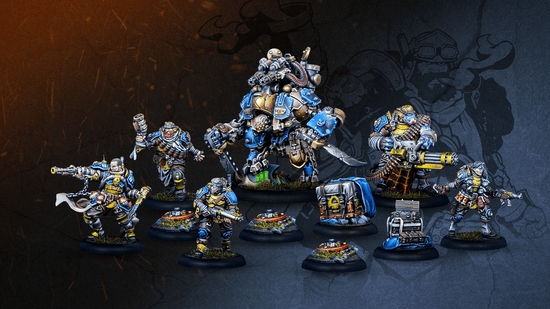 Warmachine Cygnar Gravediggers