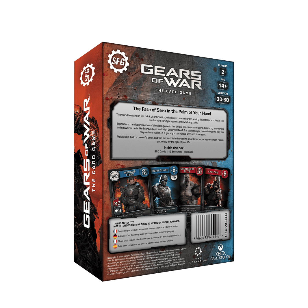 Gears of War - Official Two Player Card Game