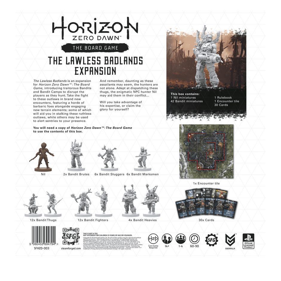 Horizon Zero Dawn - Official Tabletop Board Game